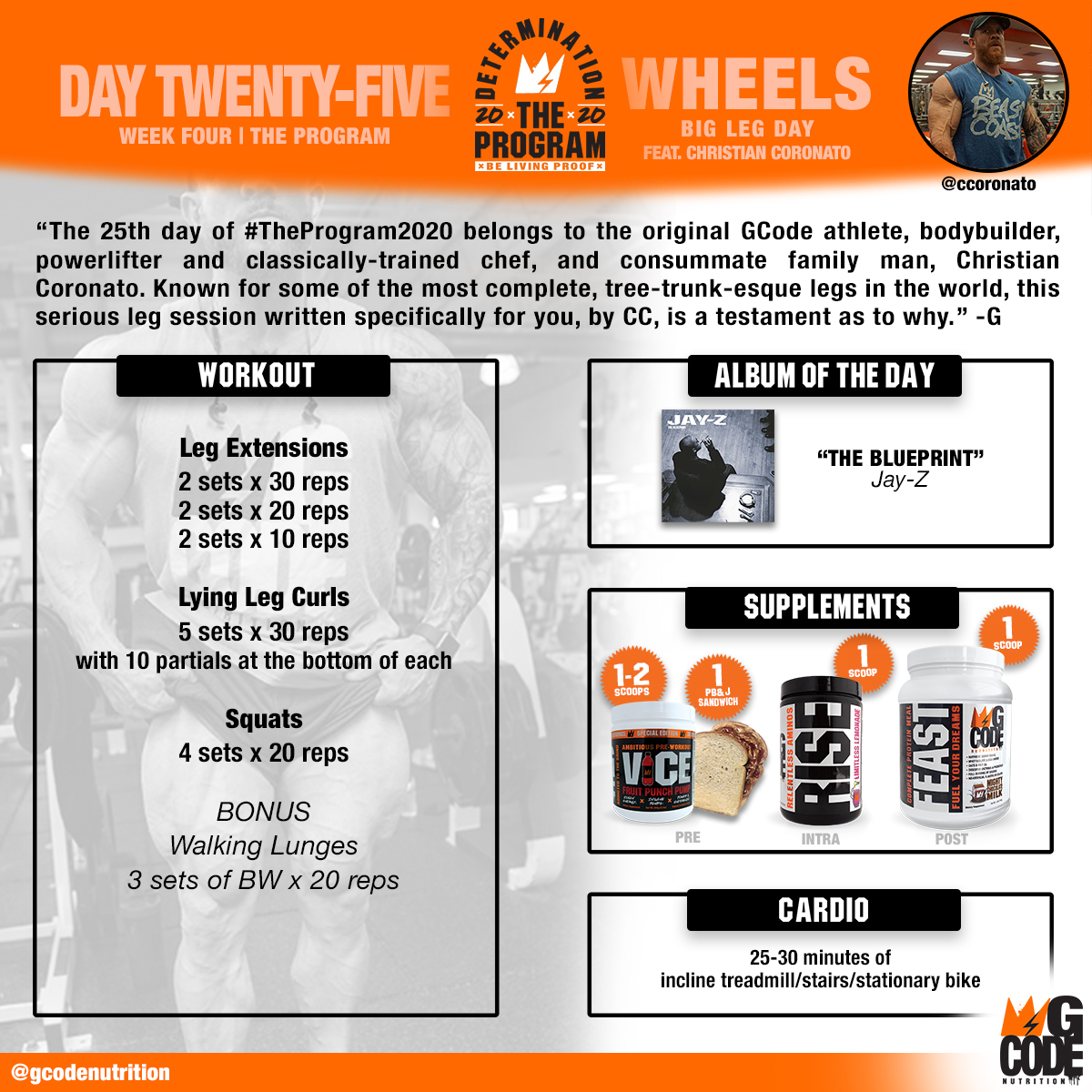 The Program 2020: Week 4 – GCode Nutrition