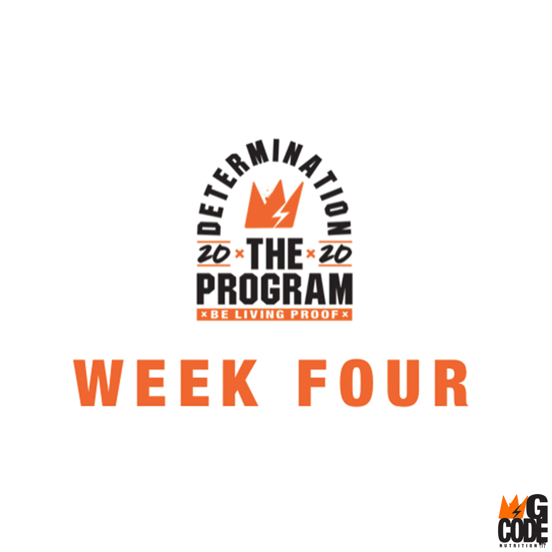 The Program 2020: Week 4 – GCode Nutrition